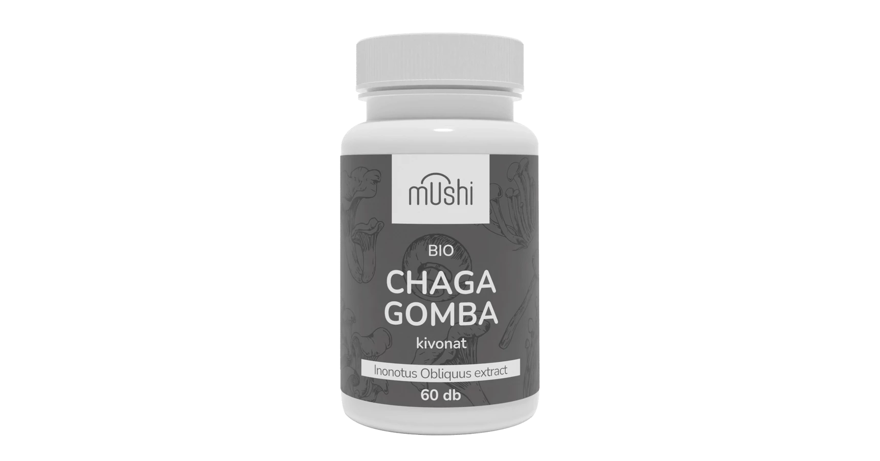 Mushi BIO Chaga gomba kivonat – Antioxidáns támogatás