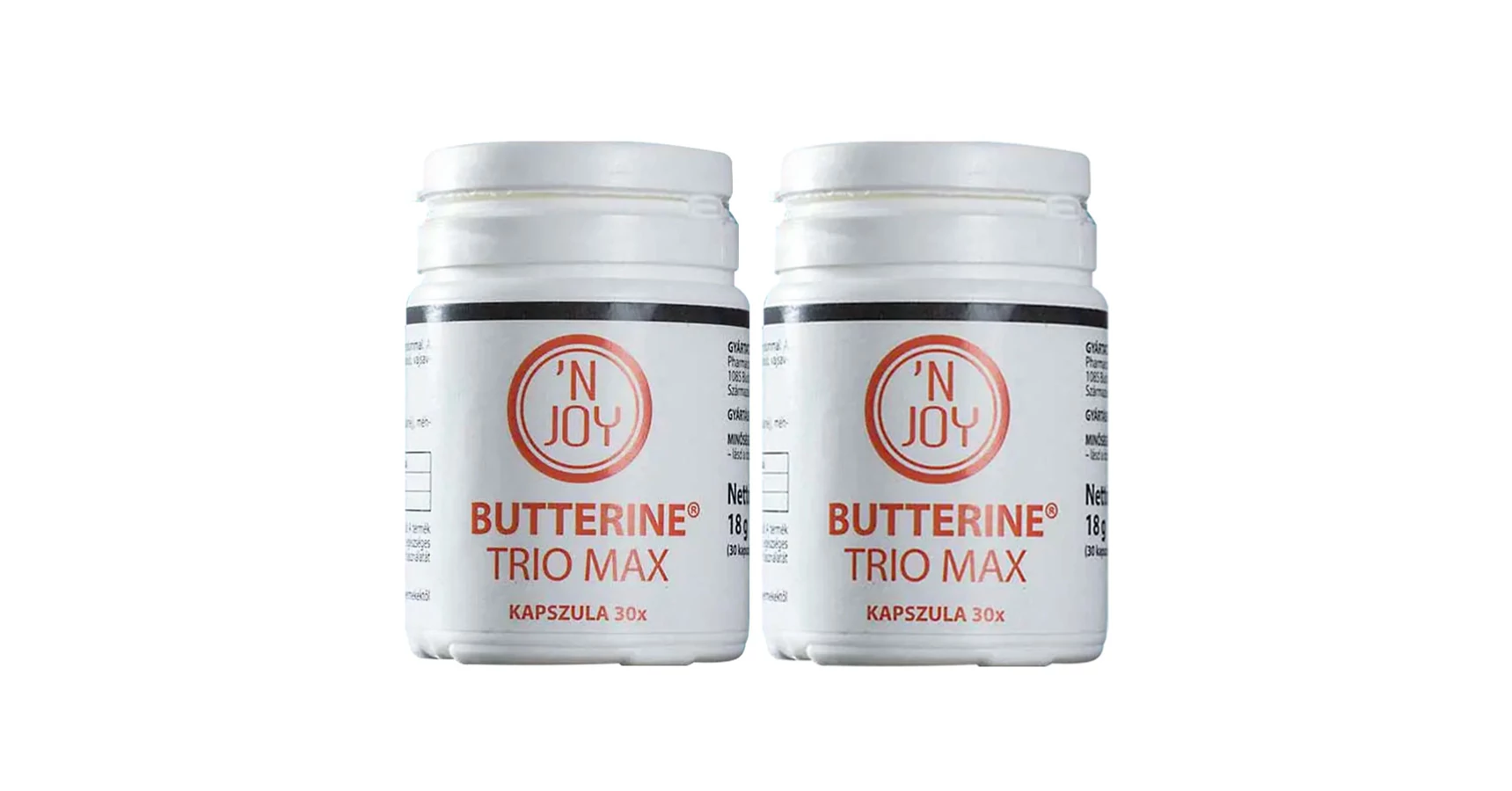 NJOY NJOY Butterine Trio Max - 2x30 kapszula - Greenpatika ...