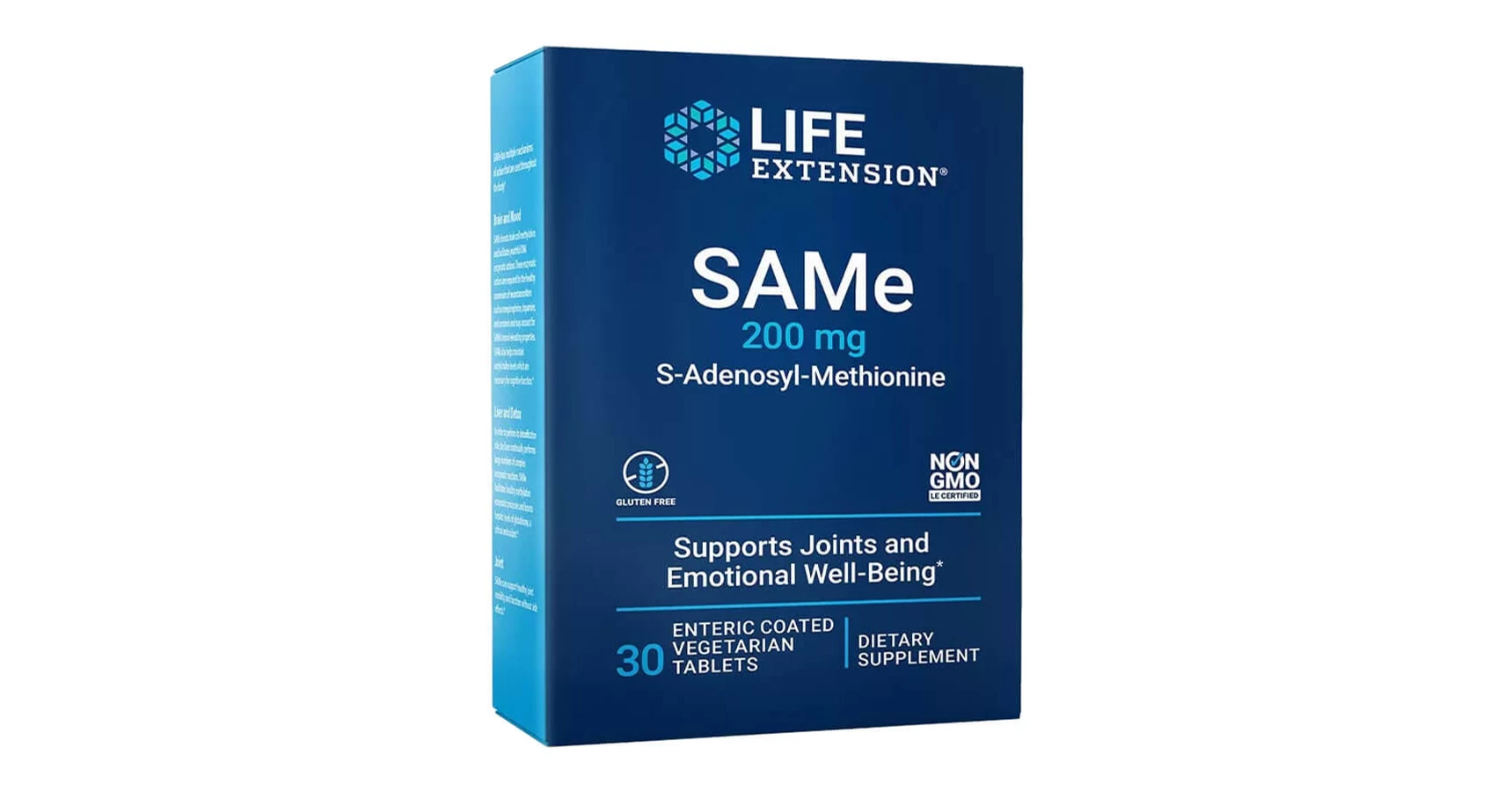 Life Extension Life Extension SAMe 200 mg (S-Adenosyl-Methionine) - 30 ...