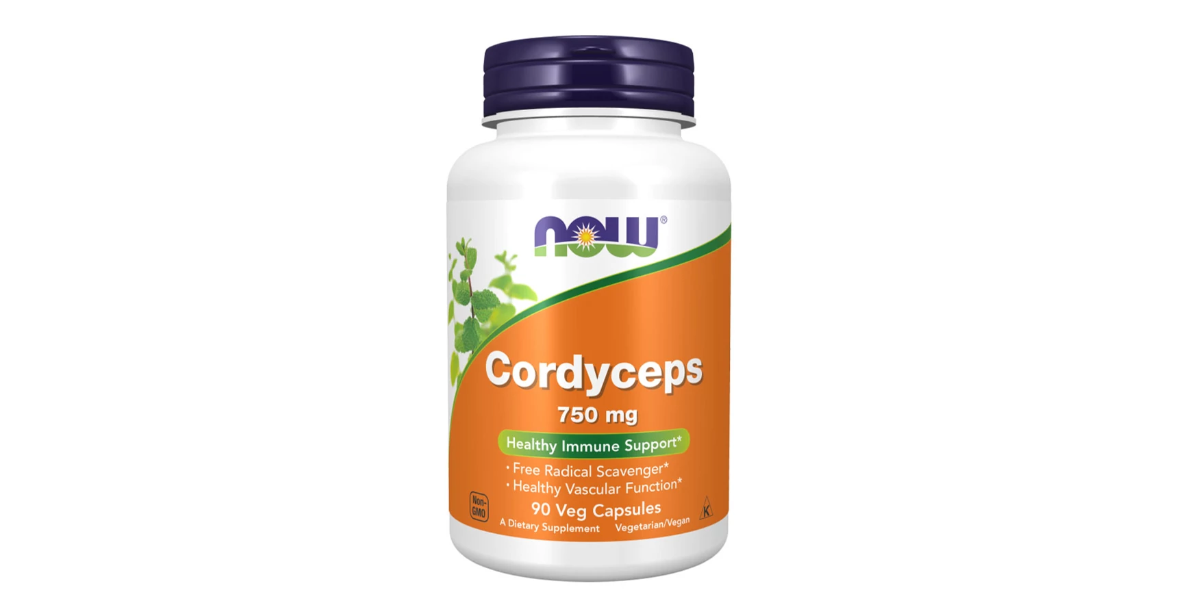 NOW Now Cordyceps 750 mg - 90 Veg Capsules - Greenpatika ...