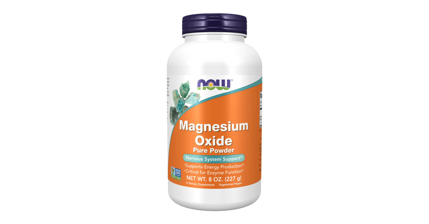 NOW Now Magnesium Oxide Powder 227 g - Greenpatika étrendkiegészítő ...