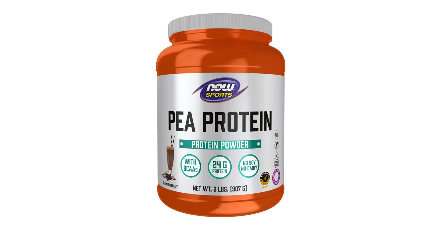 NOW Now Pea Protein, Creamy Chocolate Powder 907 g - Greenpatika ...