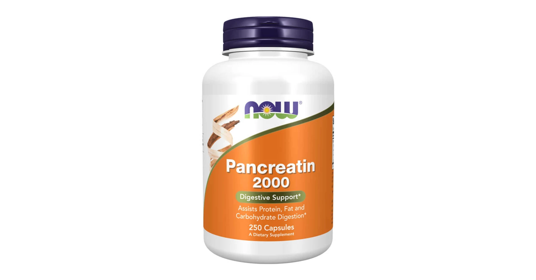 NOW Now Pancreatin 2000 - 250 Capsules - Greenpatika étrendkiegészítő ...