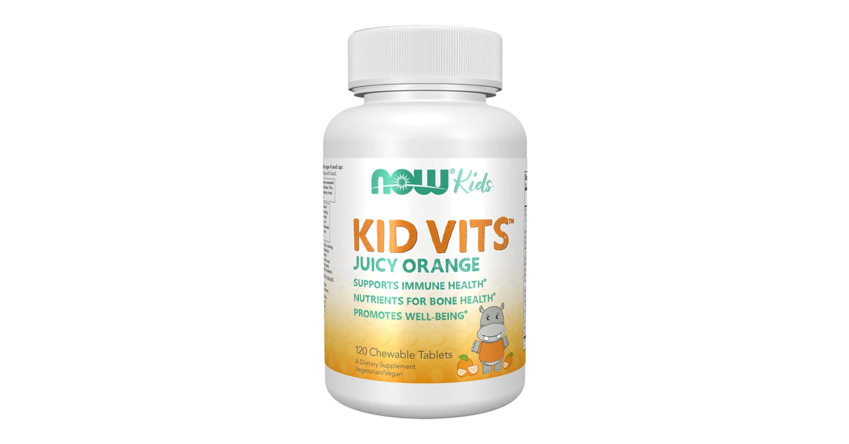 NOW Now Kid Vits™ Juicy Orange - 120 Chewable Tablets - Greenpatika ...
