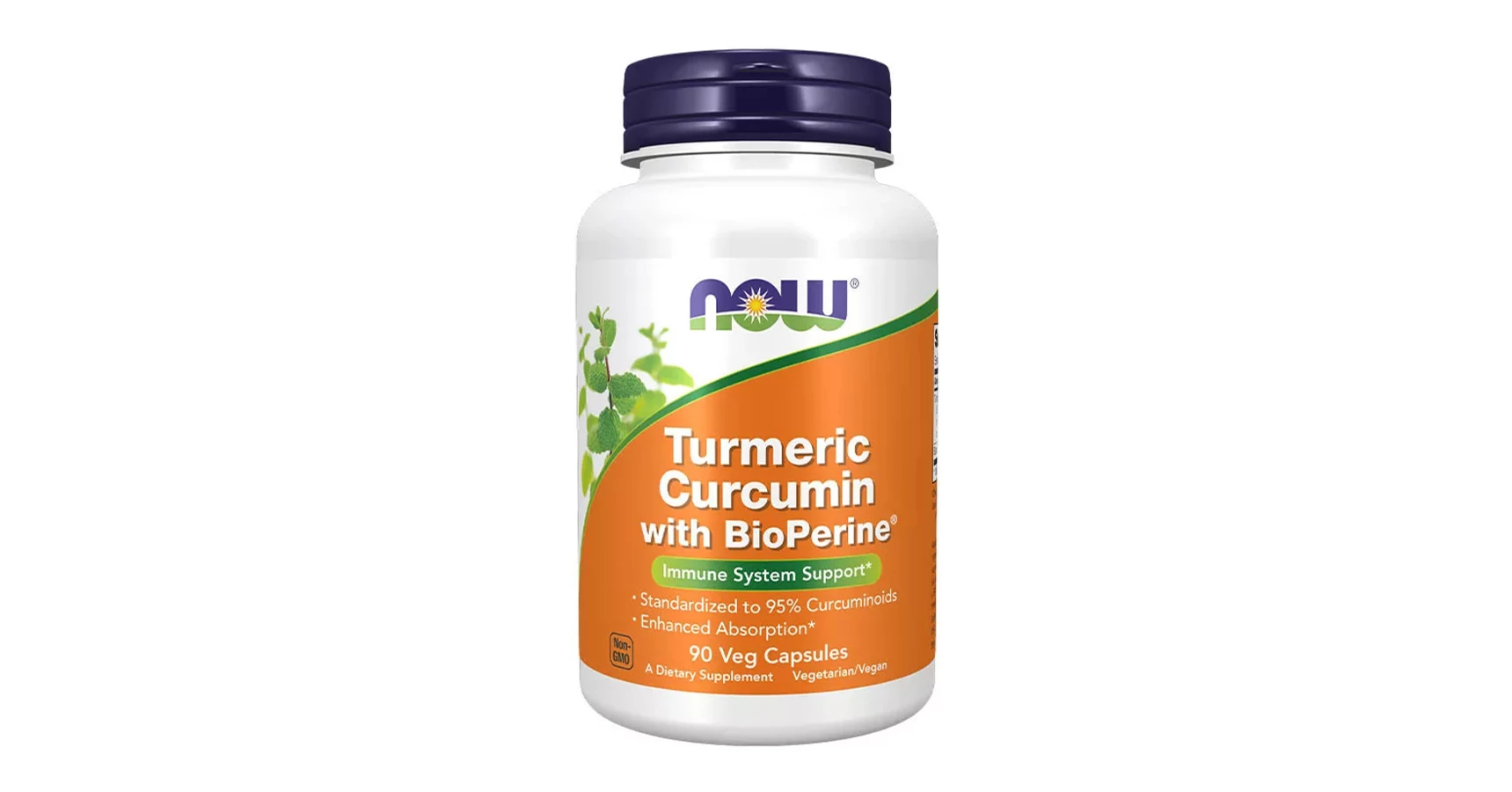 NOW Now Turmeric Curcumin + BioPerine - 90 Veg Capsules - Greenpatika ...