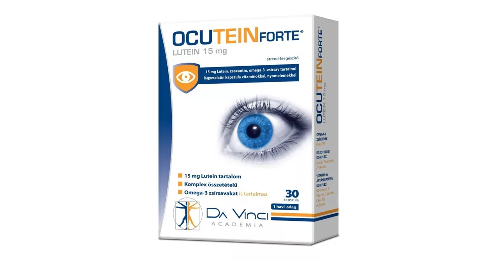Ocutein Ocutein Forte Lutein 15 mg - 30 db kapszula - Greenpatika ...