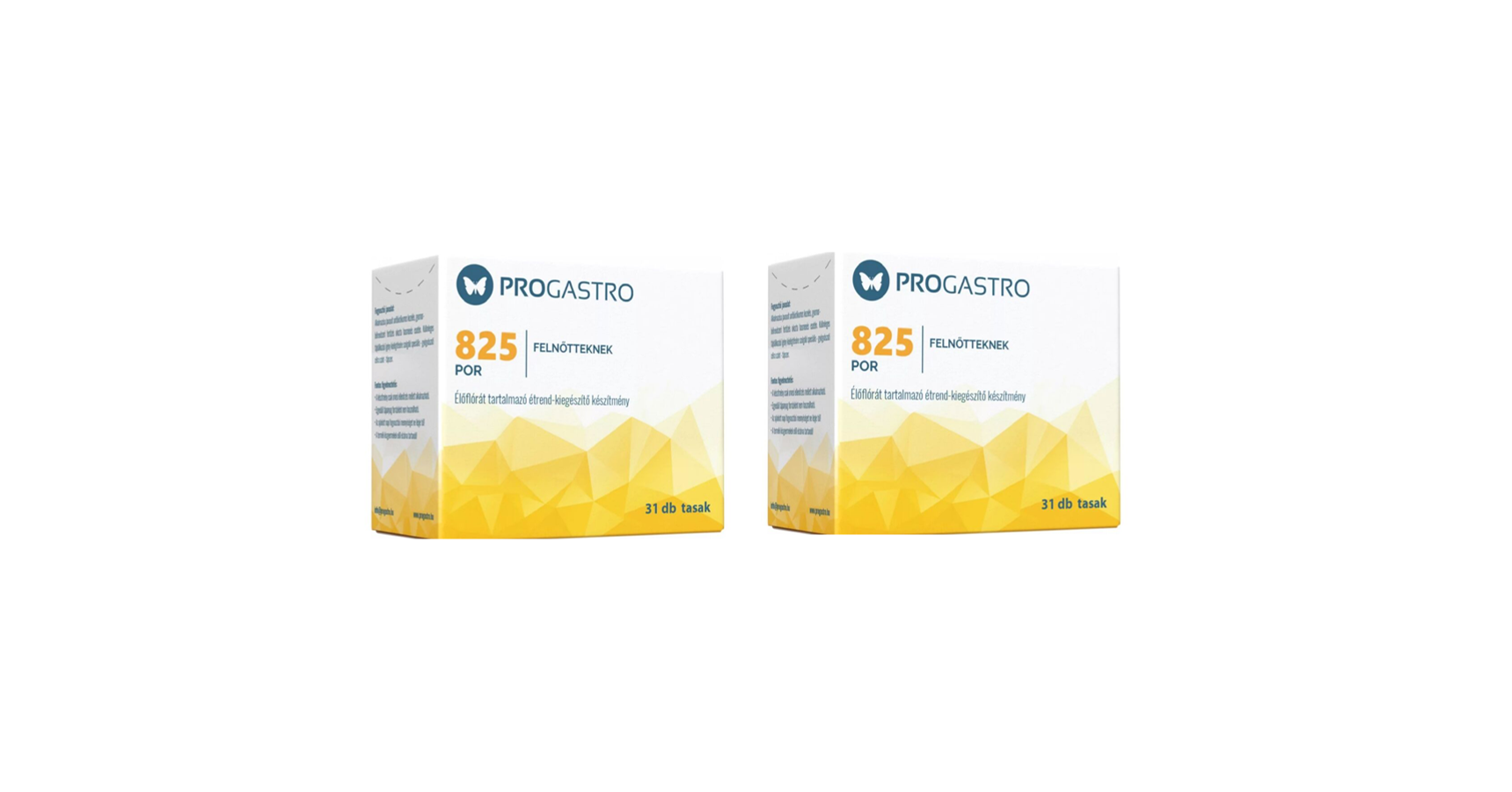 ProGastro PROGASTRO 825 probiotikum - 2 doboz (2x31 db tasak) AKCIÓ ...