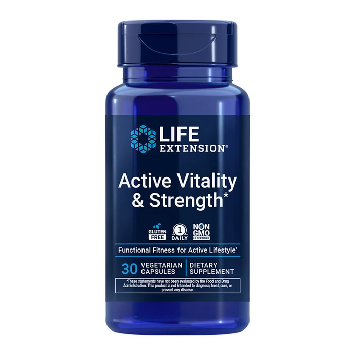 Life Extension Life Extension Active Vitality & Strength - 30 Veg ...
