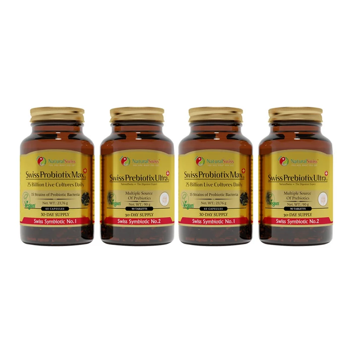 NaturalSwiss NaturalSwiss Szimbiotikum - Pre- és Probiotikum MAX-Ultra ...