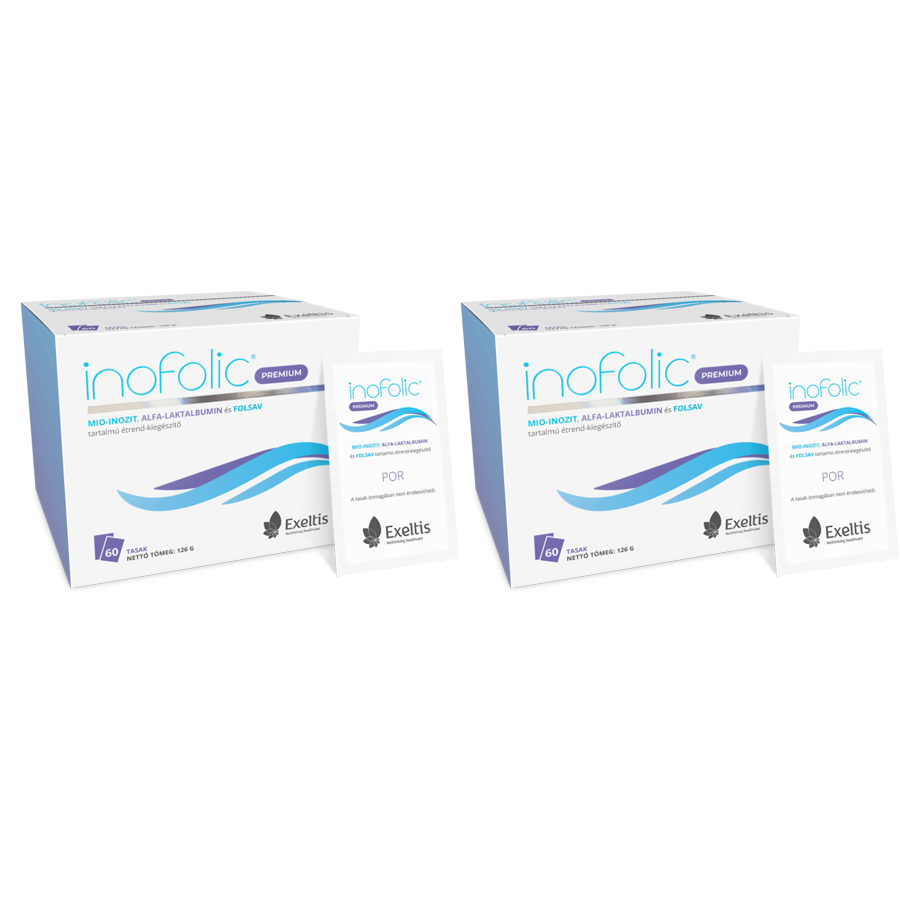 Exeltis Inofolic PREMIUM (60 db tasak)-2 db-Akció várandós vitamin ...